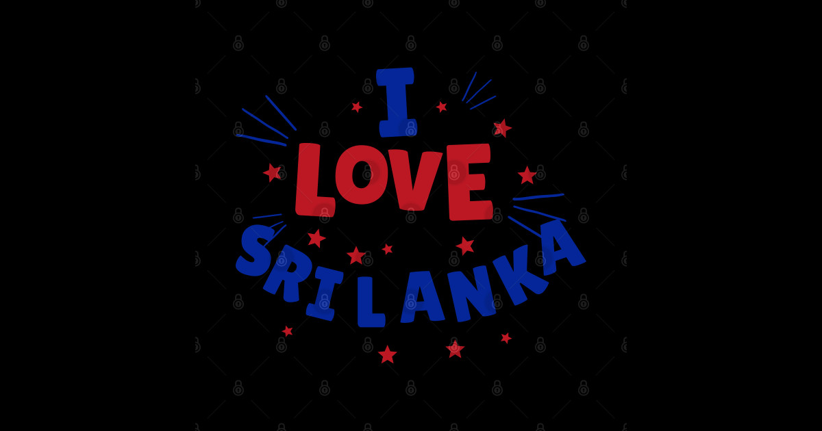 i love sri lanka - I Love Sri Lanka - Sticker | TeePublic