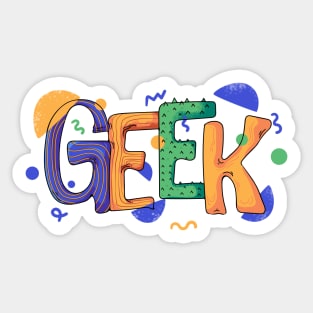Geek Stickers for Sale | TeePublic
