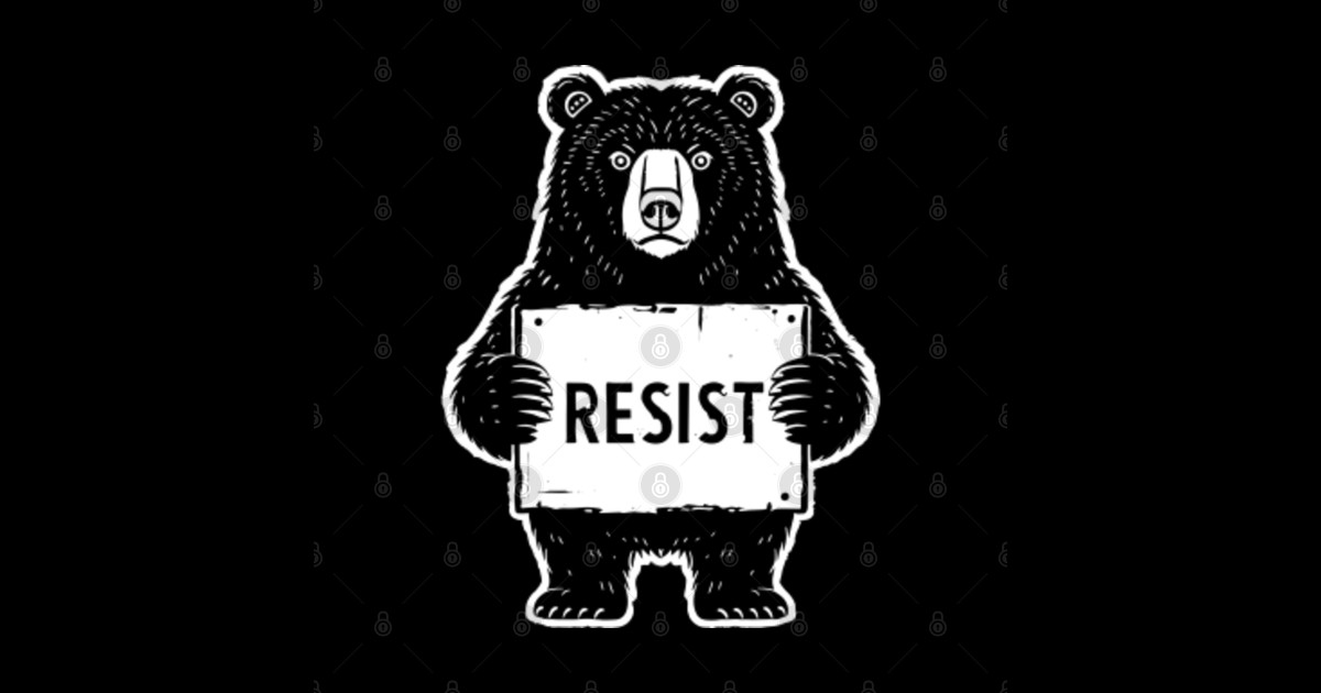 Resist Save Our Parks Alt US National Parks Bear Nature - Resist Save ...
