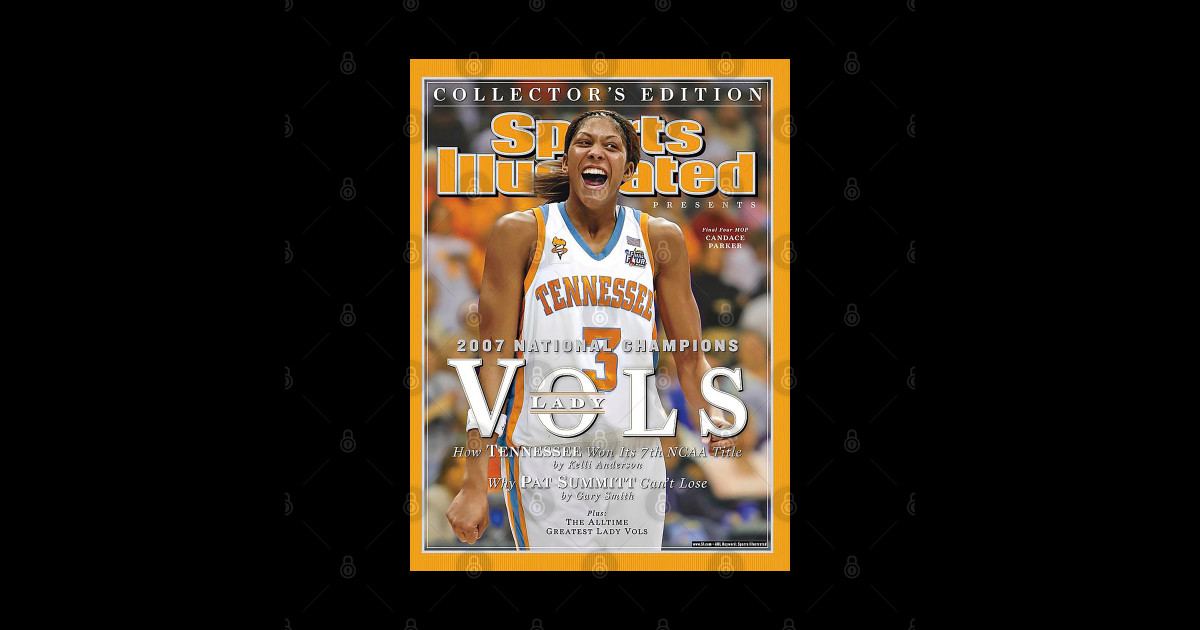 Candace Parker 2007 Sports Illustrated - Candace Parker - Sticker ...