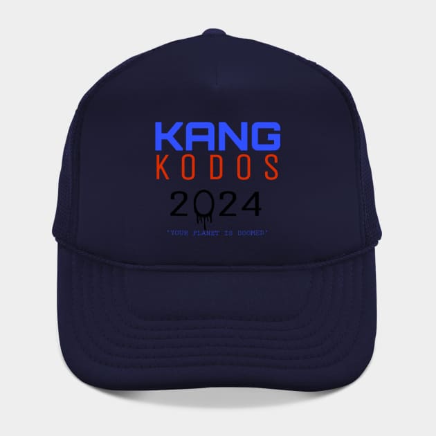 KANG KODOS Alien Simpsons Election 2024 - Simpsons - Hat | TeePublic