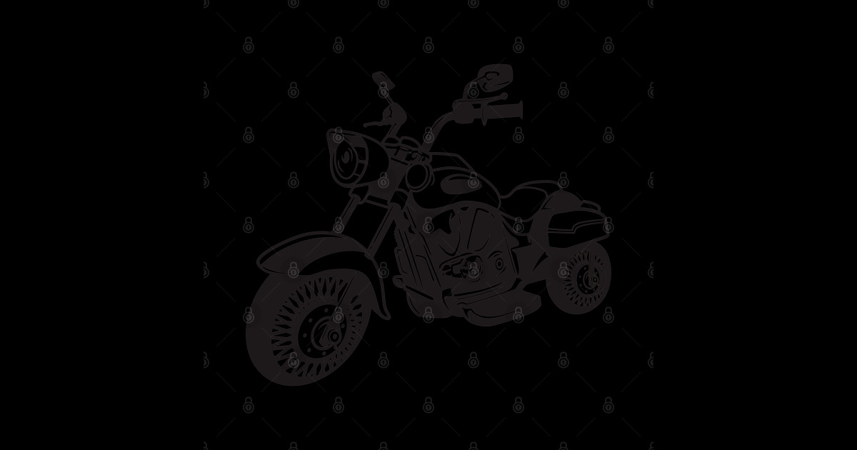Trike Motorcycle - Trike Motorcycle - Sticker | TeePublic