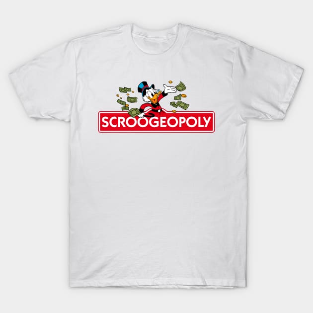 Scroogeopoly - Ducktales - T-Shirt | TeePublic
