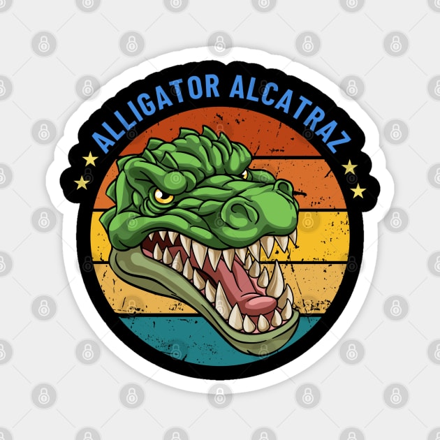 Alligator-Alcatraz 2025 - Alligator Alcatraz - Magnet | TeePublic