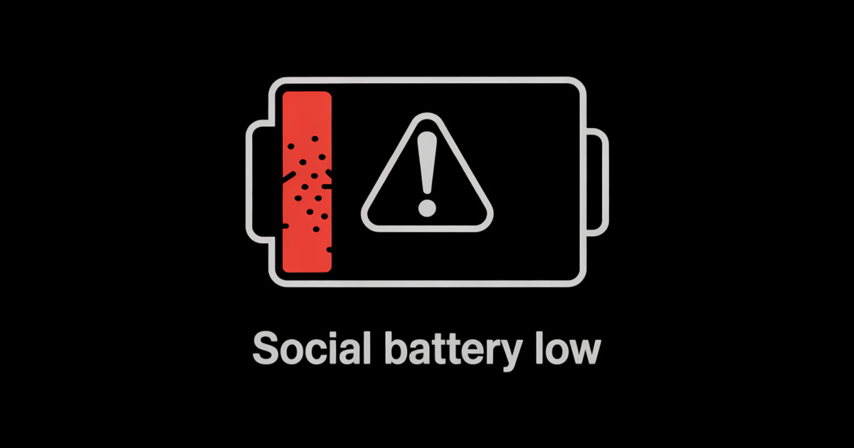 Social Battery Low Funny Anti-social Introvert - Anti Social - Posters ...