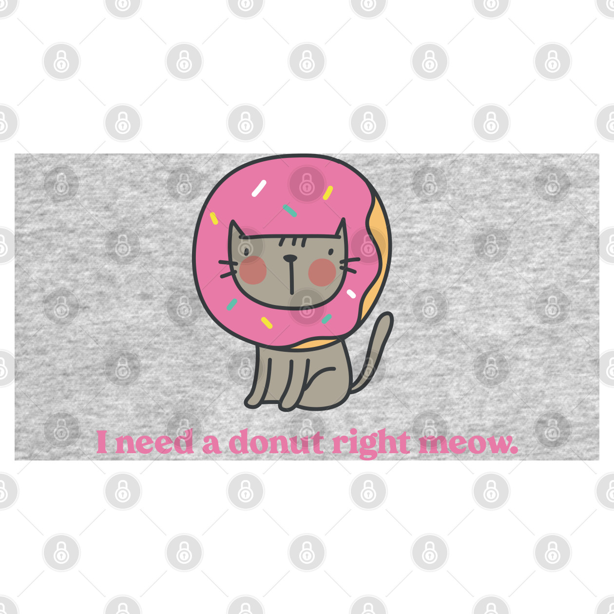 I Need a Donut Right Meow - Donut Lover - Baseball T-Shirt | TeePublic