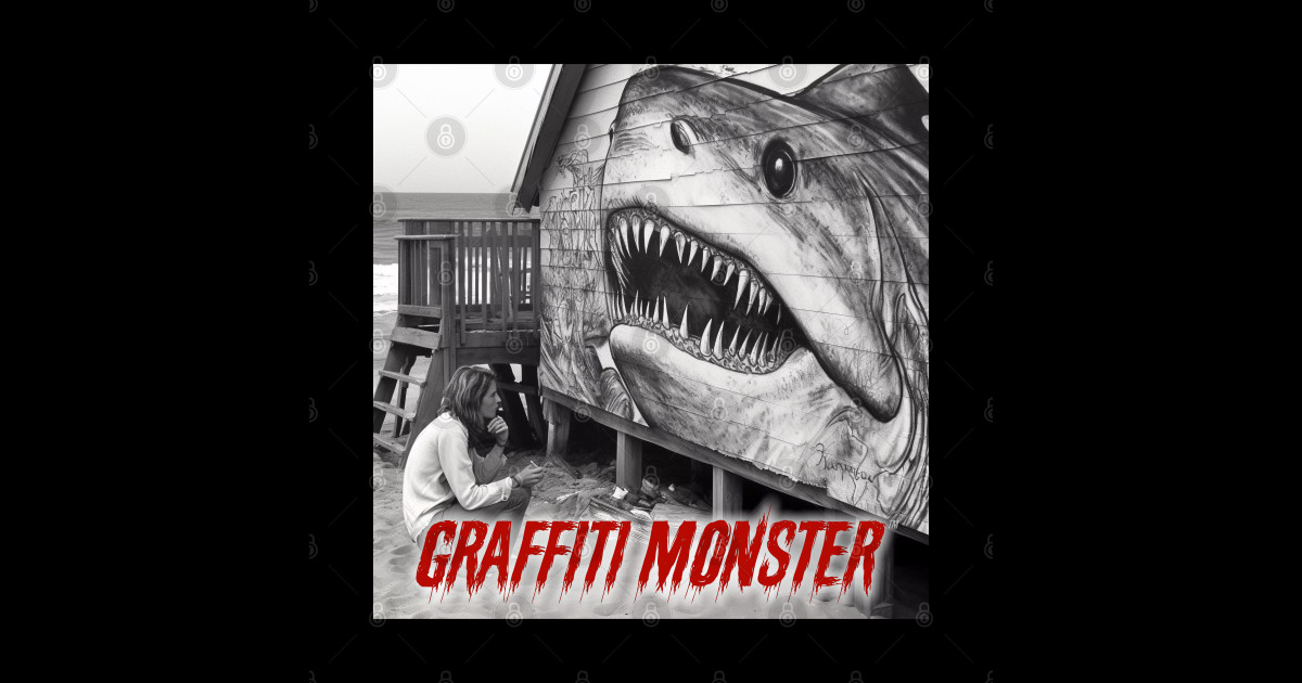 Graffiti Monster™ - Series #0 - New England Summer Sharks - 7 of 9 ...