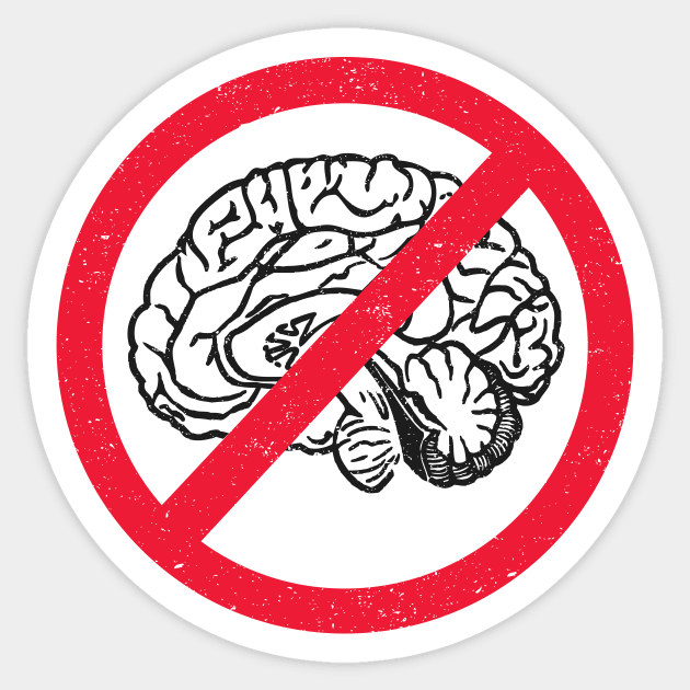 Brain Busters - Funny - Sticker | TeePublic
