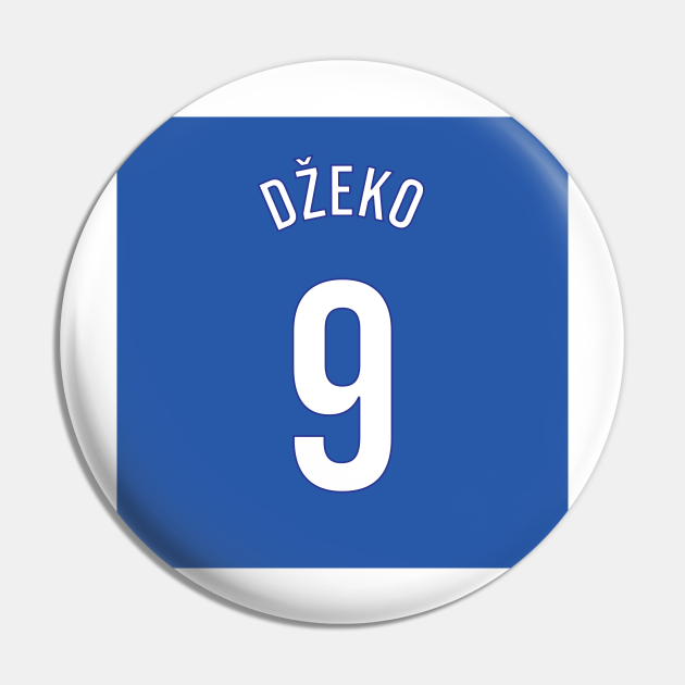 Džeko 9 Home Kit - 22/23 Season - Edin Deko - Pin | TeePublic
