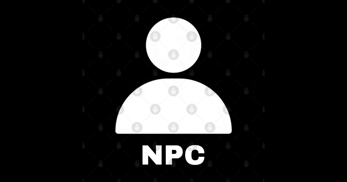 NPC - Npc - Sticker | TeePublic