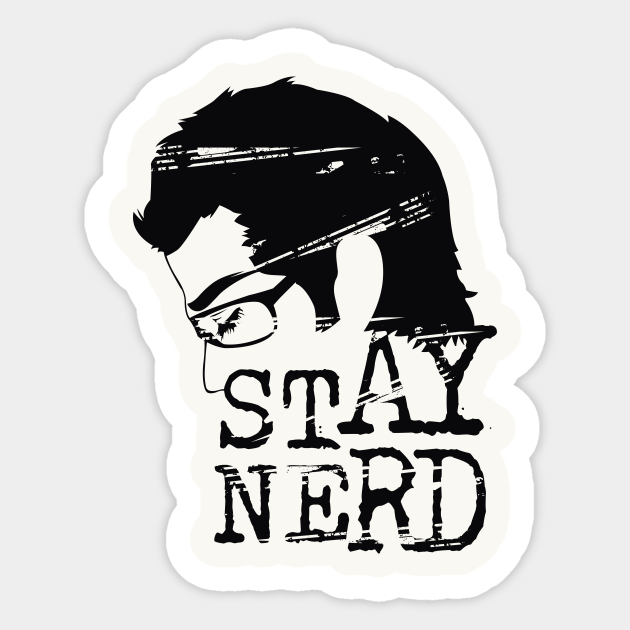 nerd - Nerd - Sticker | TeePublic