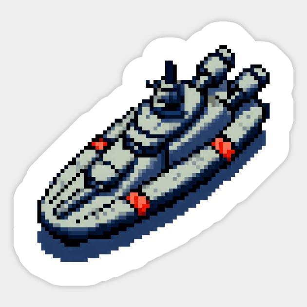 The Legend Battleship - Battleship - Sticker | TeePublic