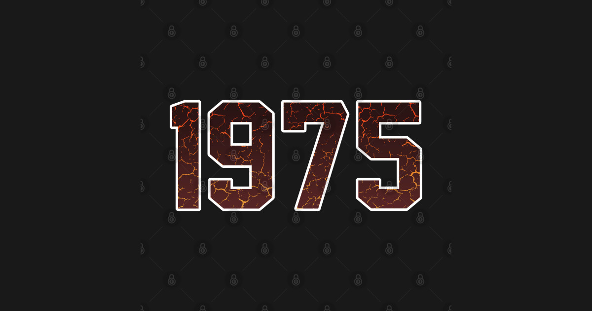 1975 - Years Vintage Retro Style - 1975 - T-Shirt | TeePublic