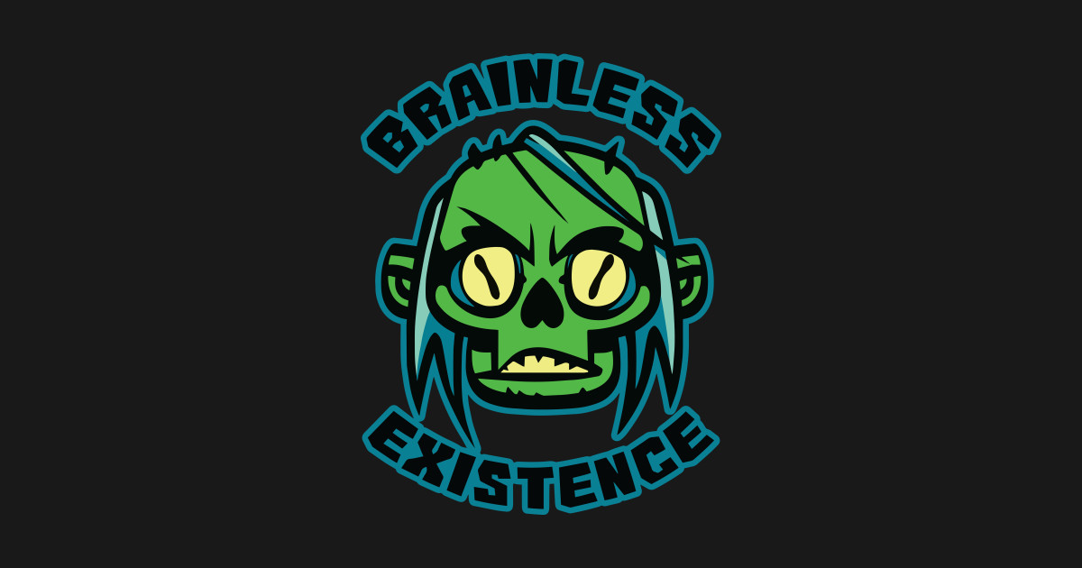 Brainless - Zombie - T-Shirt | TeePublic