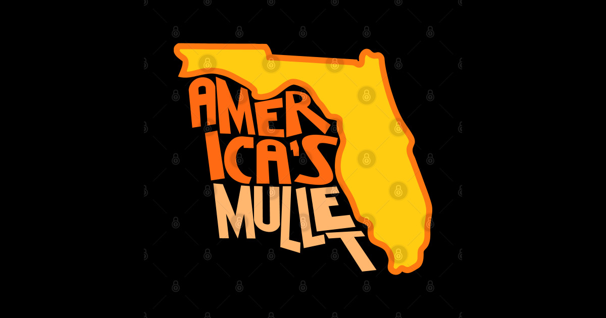 Florida: America's Mullet - Florida - Sticker | TeePublic