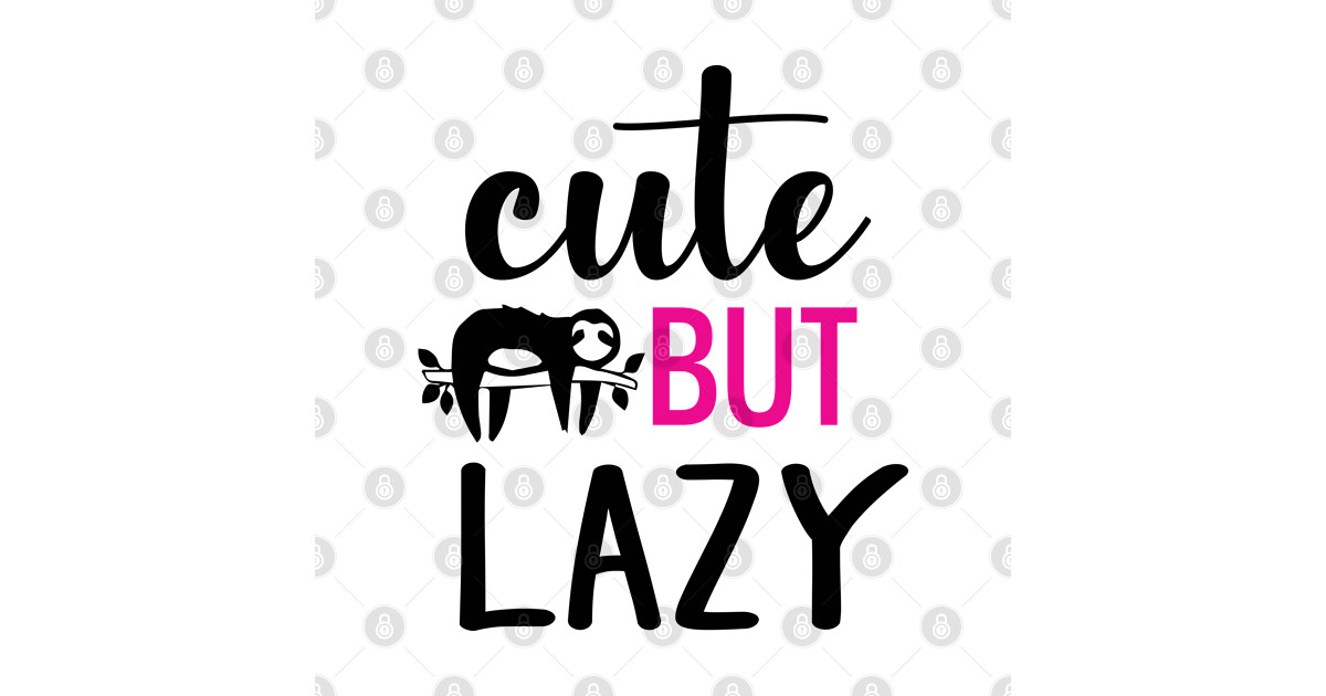 Sloth Lover Life Funny Lazy Cute in a World of Hustle and Sloth Retro ...