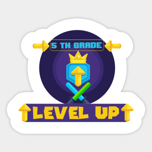5th Grade Level Complete Graduation Gam Stickers for Sale | TeePublic