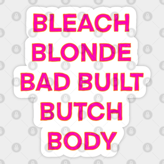 Bleach Blonde Bad Built Butch Body - Bleach Blonde Bad Built Butch Body ...