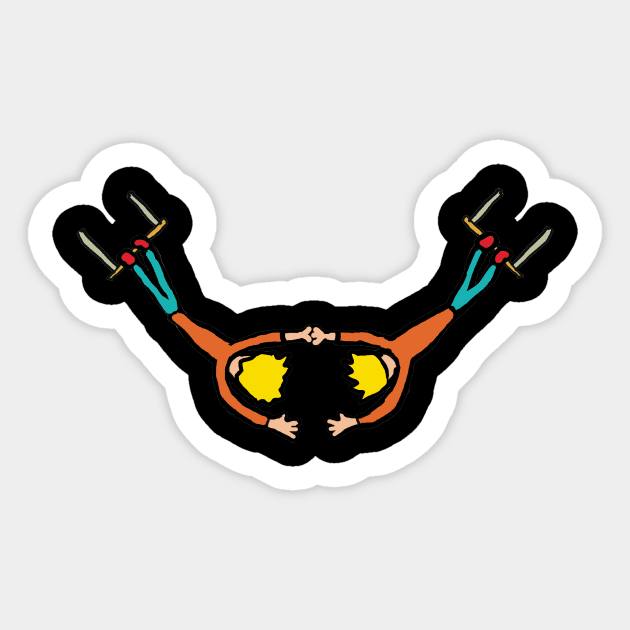 Circus Flying Trapeze - Trapeze - Sticker | TeePublic