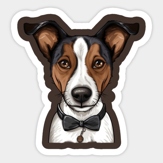 Jack Russel Smart - Jack Russell - Sticker | TeePublic