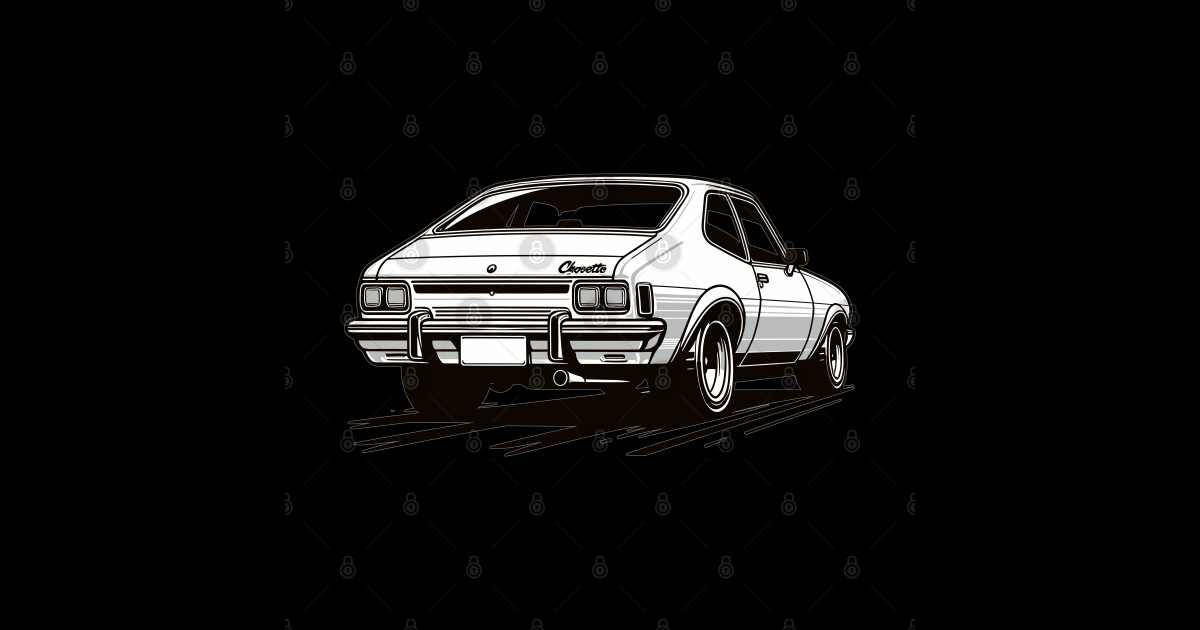 Chevrolet Chevette - Chevrolet Chevette - Sticker | TeePublic