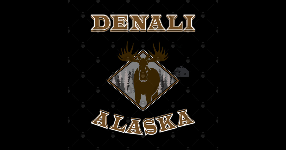 Denali, Alaska - Denali - Sticker | TeePublic