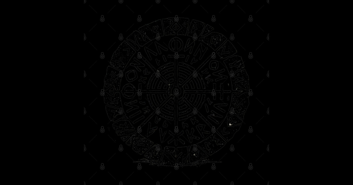 Viking Rune Circle – Nordic Symbol of Heritage - Runes - Sticker ...