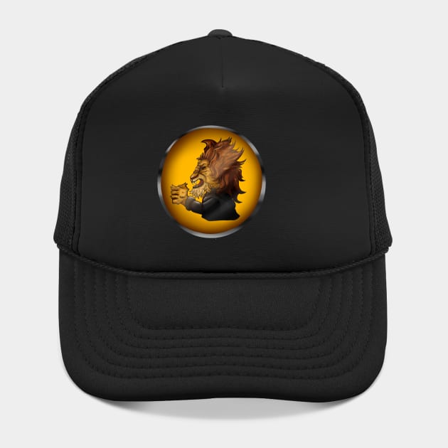 javier milei represented as a LION LOGO - Javier Milei - Hat | TeePublic