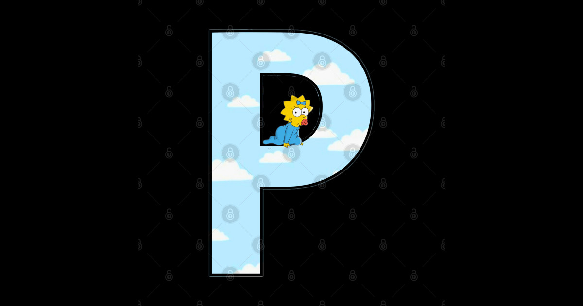 Simpsons letter - Simpsons - Sticker | TeePublic