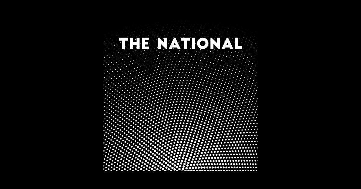 The National Band Logo - The National - Sticker | TeePublic