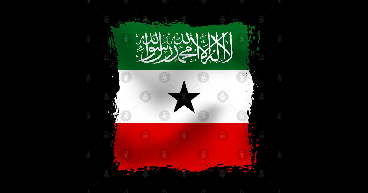 Somaliland artwork - Somaliland Flag - Sticker | TeePublic