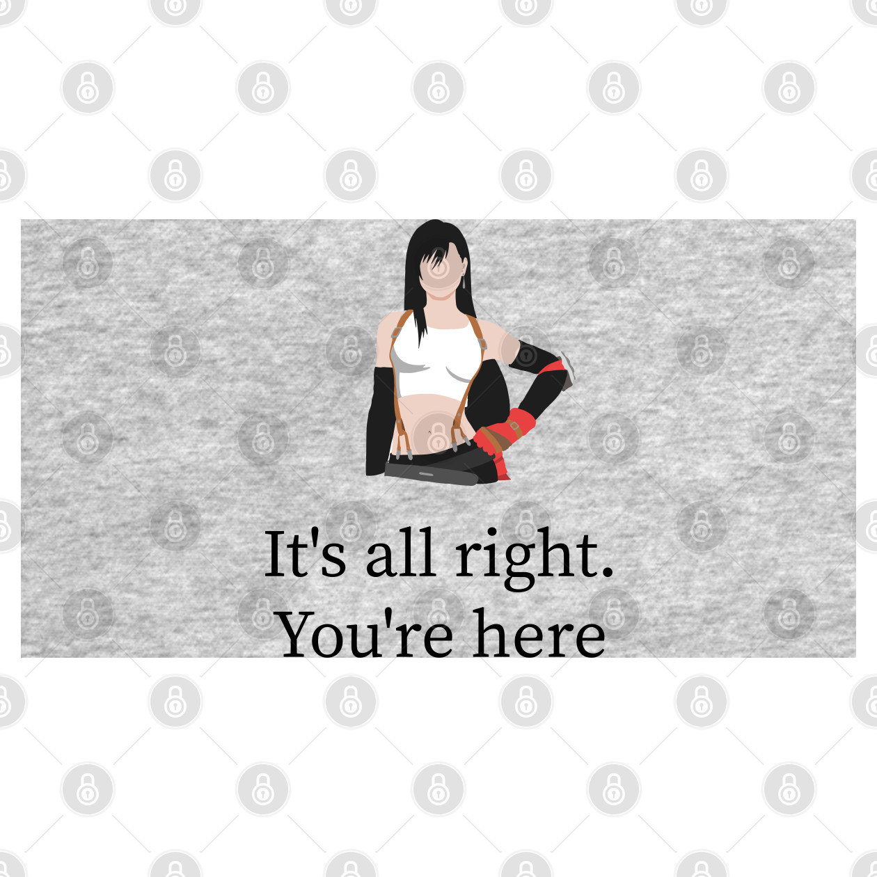 Touching Tifa Lockhart Quote - Tifa Lockhart - Hoodie | TeePublic