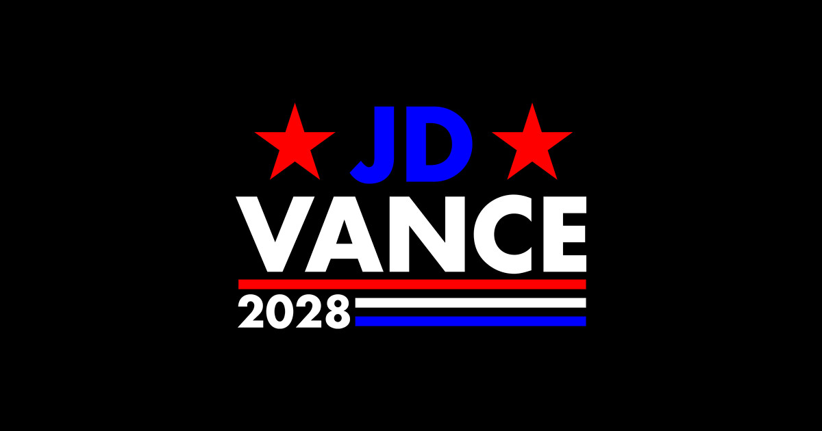 JD Vance for President 2028 - Jd Vance - Sticker | TeePublic