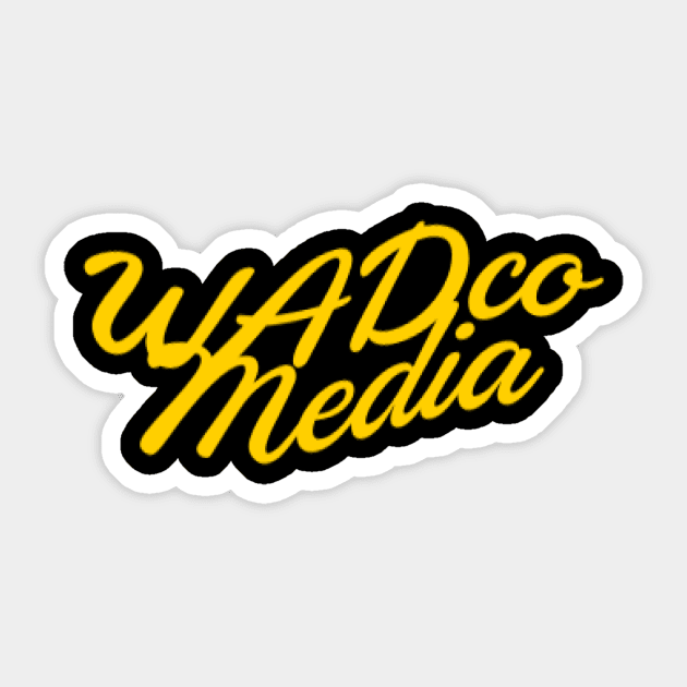 WADco Media Logo! - Podcast - Sticker | TeePublic