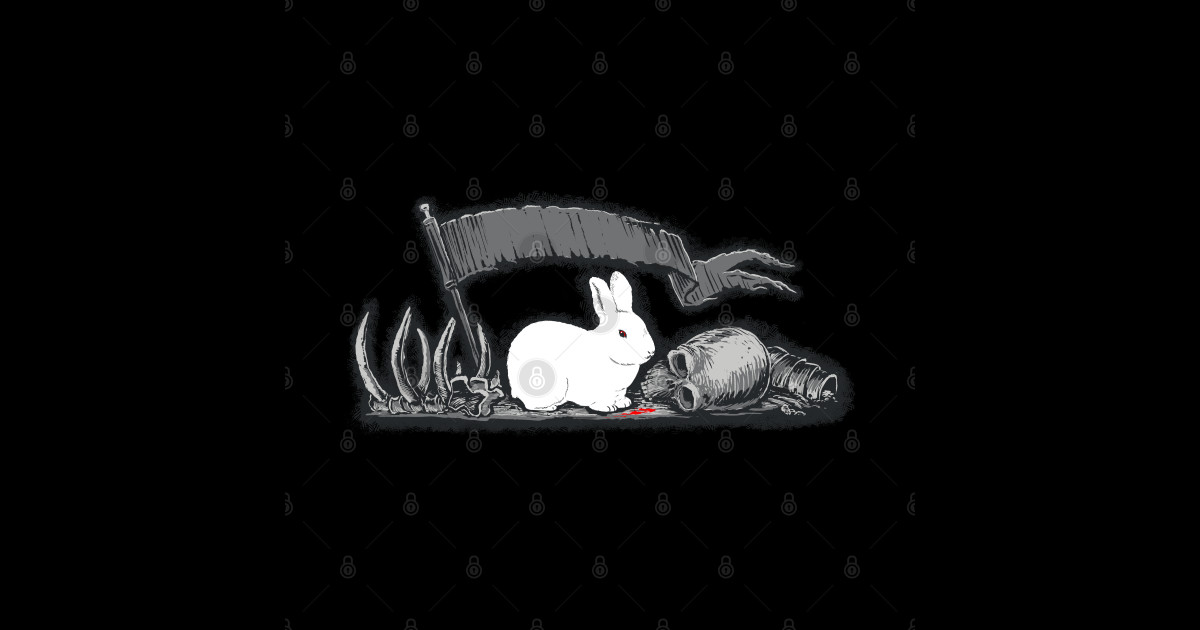 Killer rabbit color v3 - Monty Python And The Holy Grail - Sticker ...