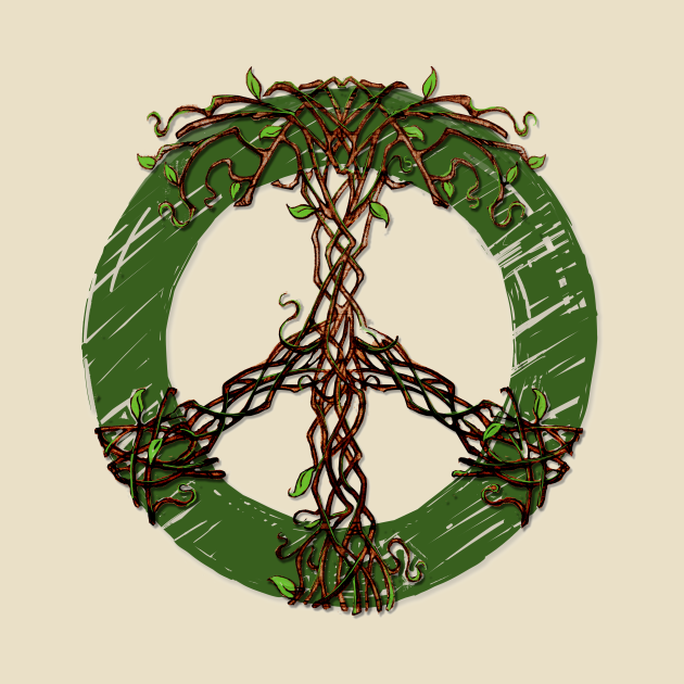 Nature Peace - Peace - T-Shirt | TeePublic
