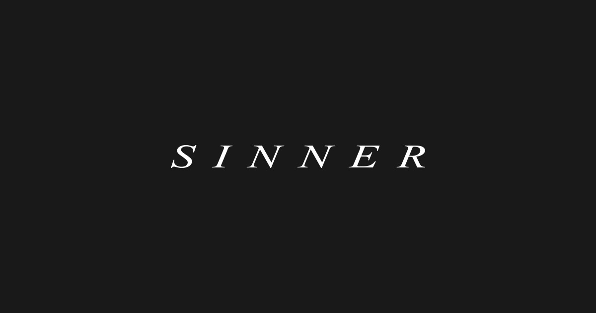 Sinner - Sin - T-Shirt | TeePublic