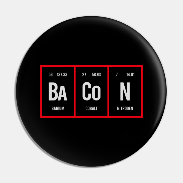 Bacon - Periodic Table of Elements - Bacon Periodic Table Of Elements ...