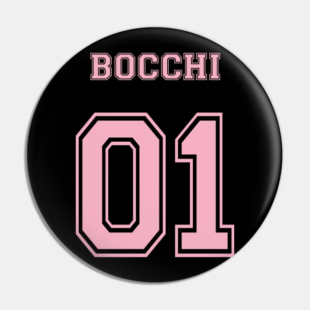 BOCCHI THE ROCK: 01 BOCCHI FRONT AND BACK PRINT - Bocchi The Rock - Pin ...