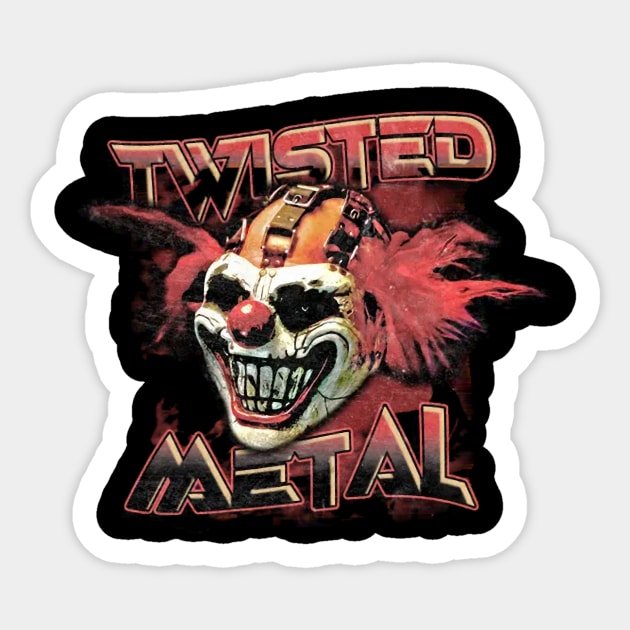 Twisted Metal - Sweet Tooth - Twisted Metal - Sticker | TeePublic