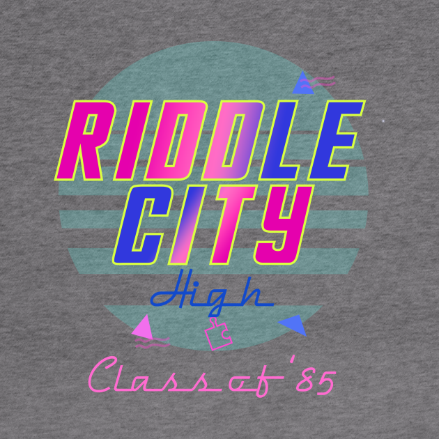 Riddle City High Art #2 - Hey Riddle Riddle - Hoodie | TeePublic