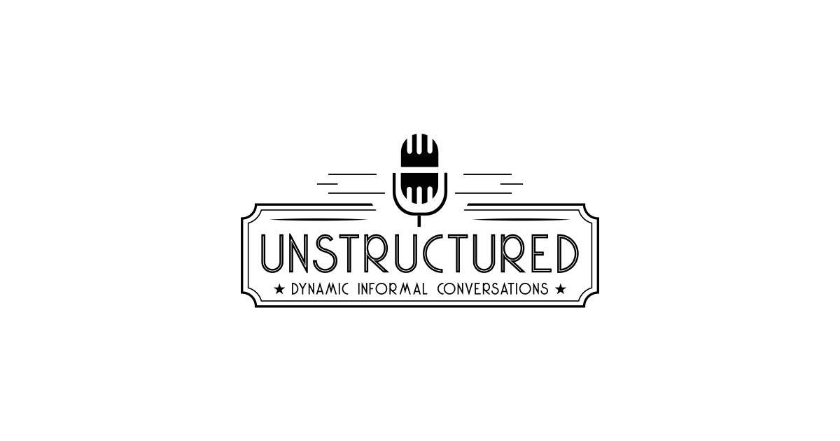 Unstructured Black Logo - Unstructured - T-Shirt | TeePublic