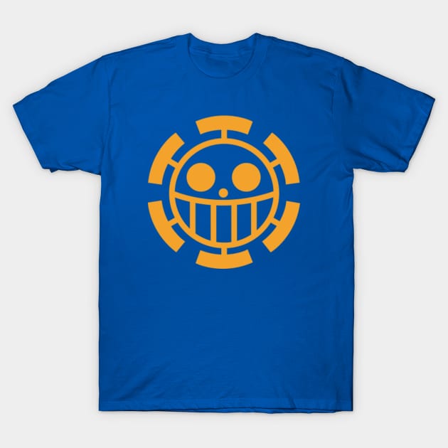Trafalgar Law post-time-skip logo - Trafalgar Law - T-Shirt | TeePublic