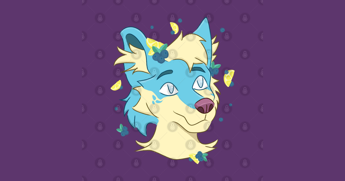 Blueberry Lemon Furry - Furry Fandom - T-Shirt | TeePublic
