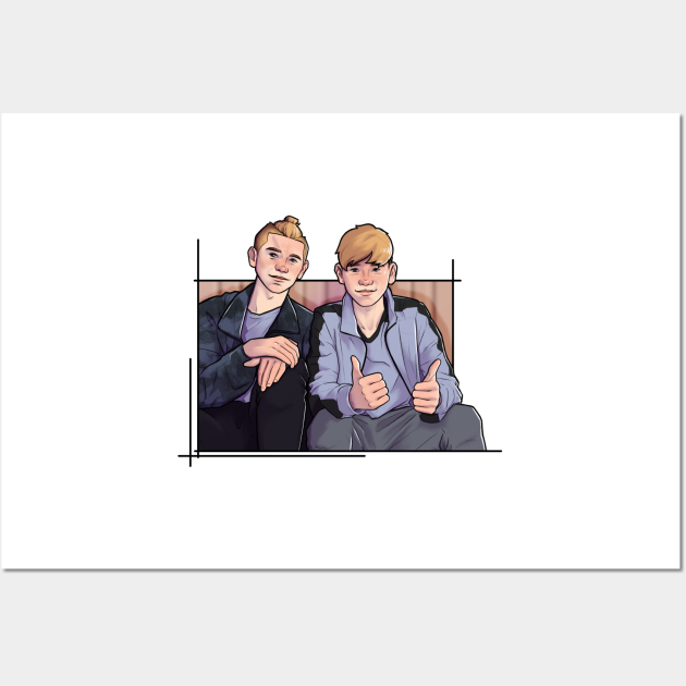 Marcus and Martinus drawing - Marcus - Posters and Art Prints | TeePublic