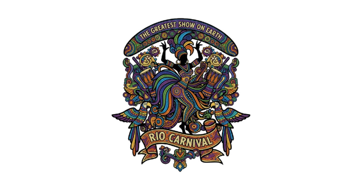 RIO CARNIVAL - Rio De Janeiro - T-Shirt | TeePublic
