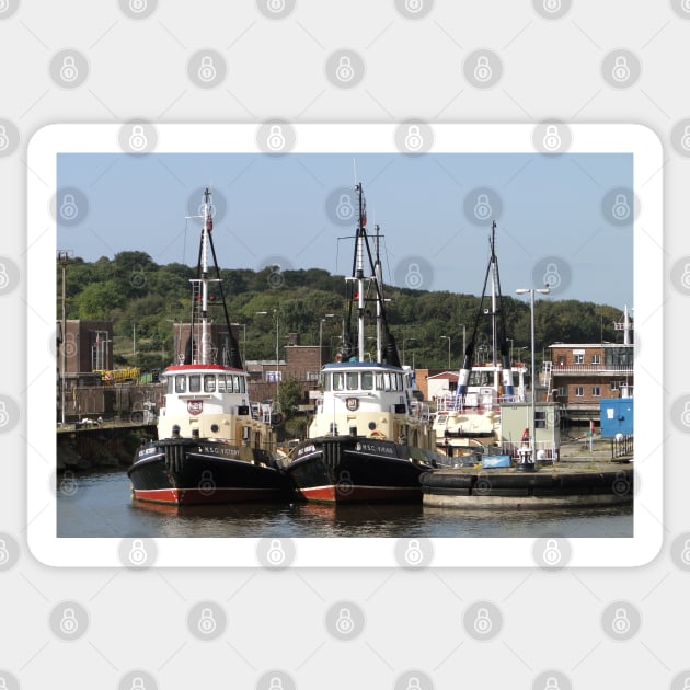 Tug Tug - Tug Boat - Sticker | TeePublic