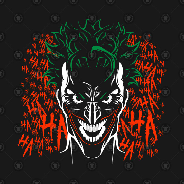 Joker HA Ha - Joker - Hoodie | TeePublic