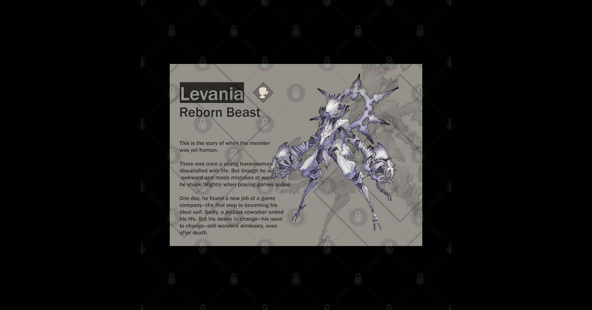 Levania - Reborn Beast (Nier Reincarnation) - Levania - Sticker | TeePublic