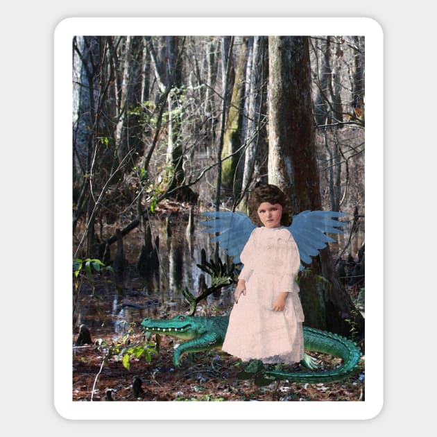Swamp Angel - Surreal - Sticker | TeePublic